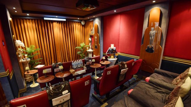 Film buff turns his Melbourne garage into picture palace