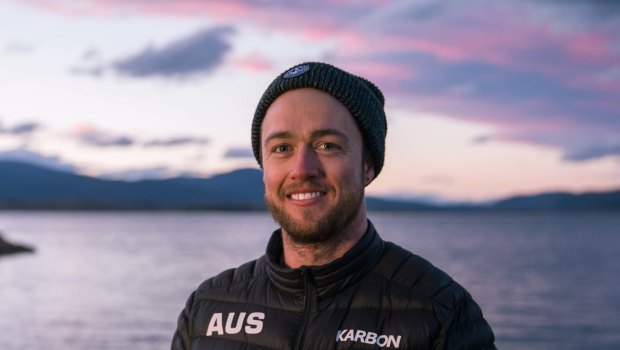 Snowboarder Simon Patmore living the dream