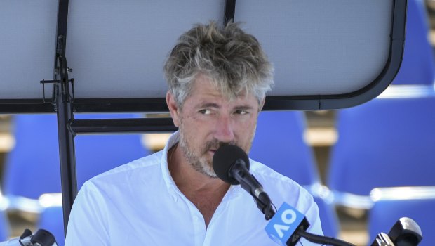 Travel and watch tennis. Yep, it's hard being an elite umpire