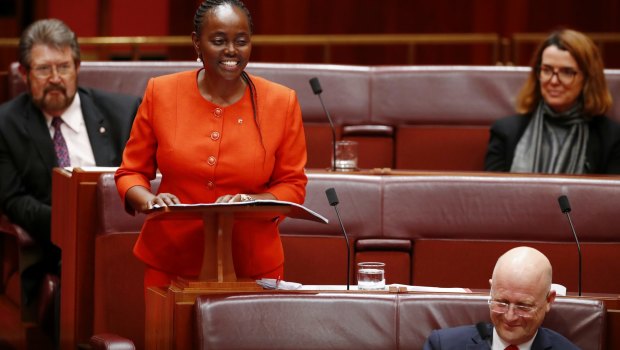 Senate crossbencher Lucy Gichuhi joins the Turnbull government in shock ...