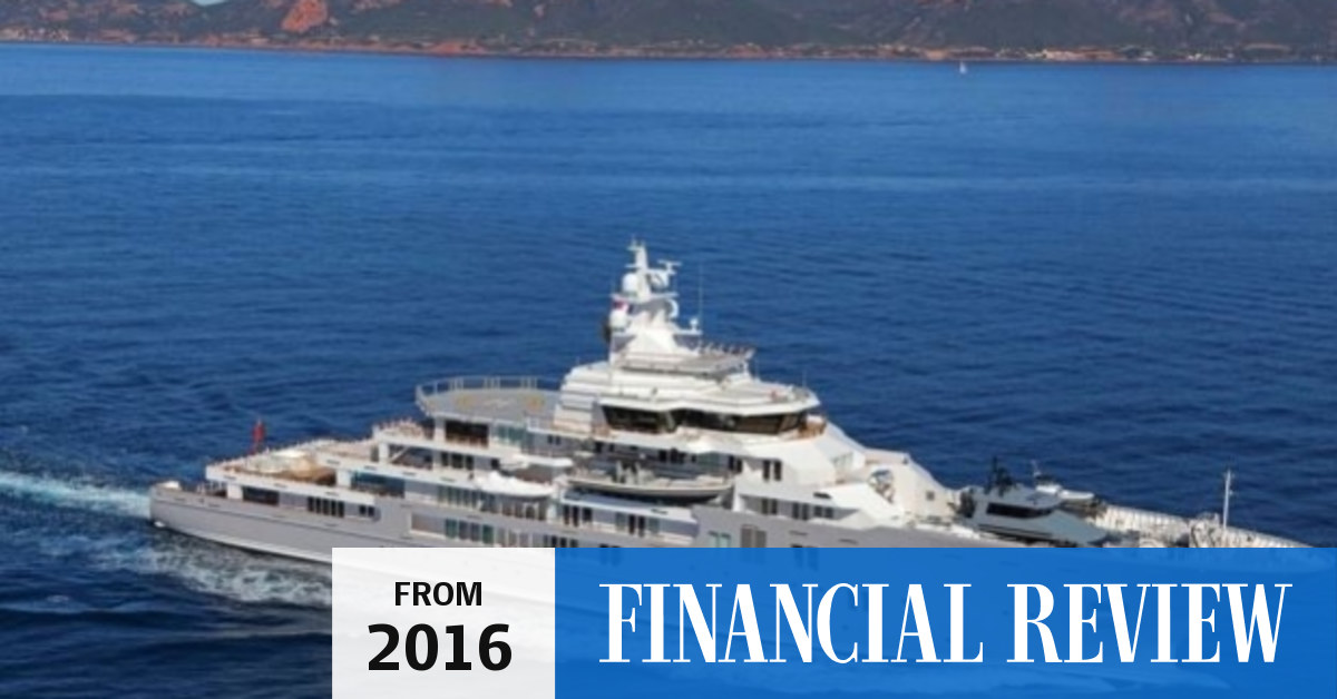Billionaire Graeme Hart puts mega-yacht Ulysses on market for $256m
