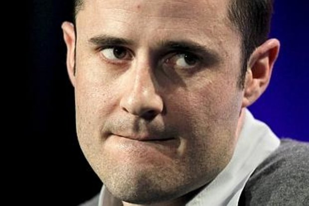 Twitter co-founder Evan Williams sends a message with Medium