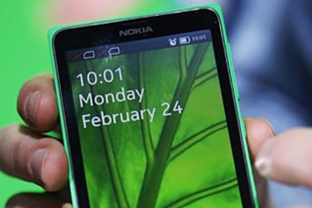 Nokia unveils first Android phone