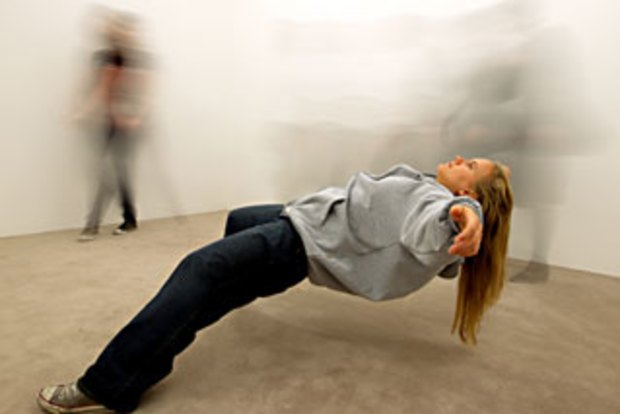 Suffering for your performance art proves to be a hit