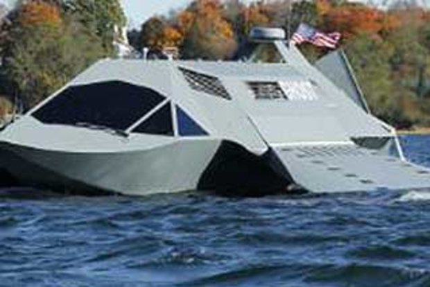 Meet the 'Ghost' - the stealth ship radar can't see