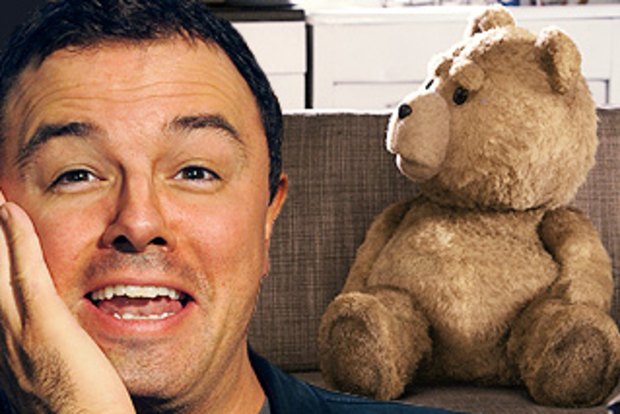 Talking Ted with a real Family Guy