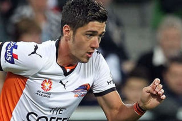 Dimitri Petratos a rising star in A-League with Brisbane Roar