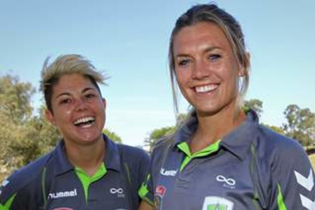 W-League: Michelle Heyman backs Canberra United strike partner ...