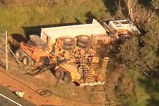 Two bodies pulled from mangled car near Pinjarra