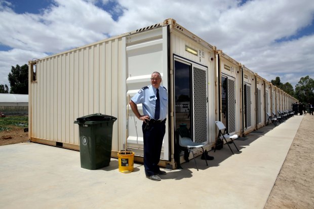 Shipping containers at Dhurringile prison sit empty after prison ...