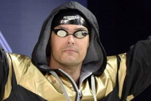 Christian Sprenger makes his mark in and out of the pool