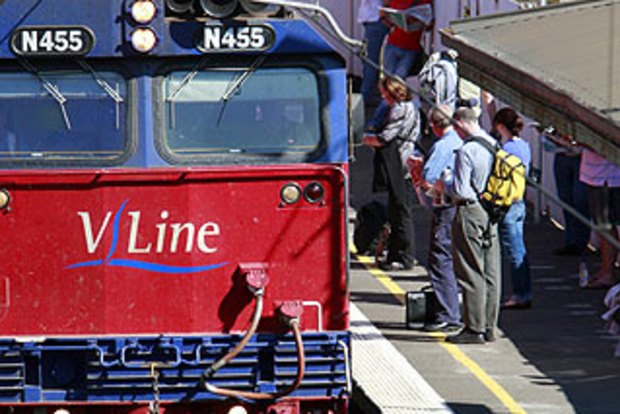 V/Line train moments from disaster as controller becomes confused
