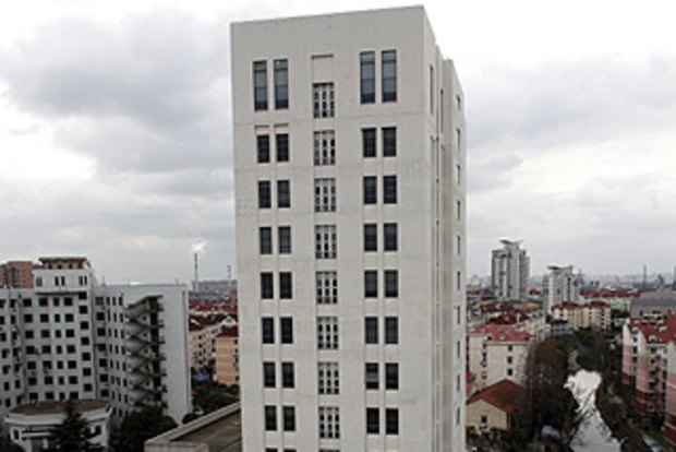 Unit 61398 - the featureless 12-storey building which houses one of the ...