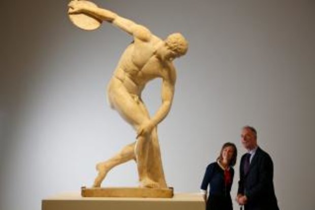 Ancient Greece's 'discus thrower' drops in on Bendigo