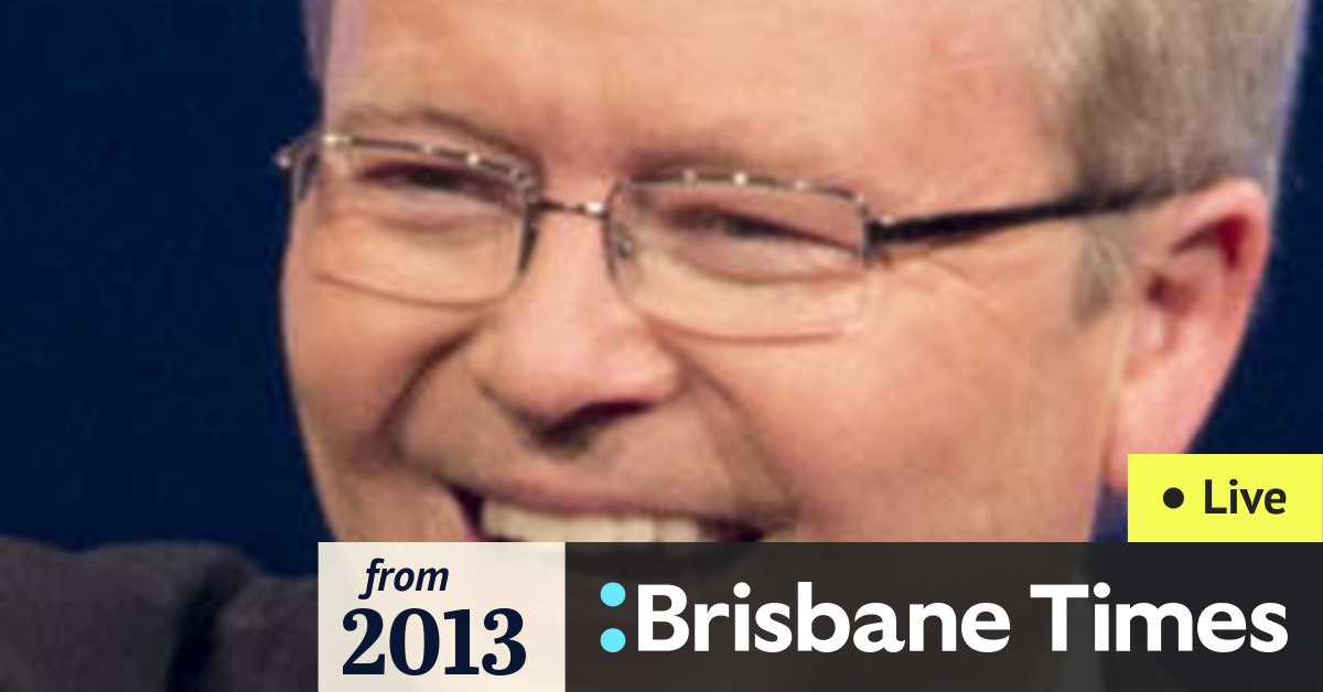 Kevin Rudd Q&A Live at Brisbane Times