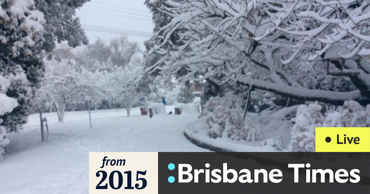 Queensland snow: Live coverage