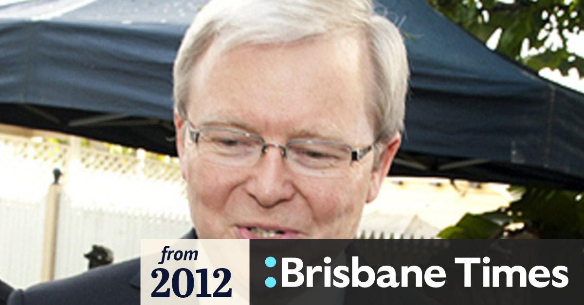 Kevin Rudd reflects on family during church appearance