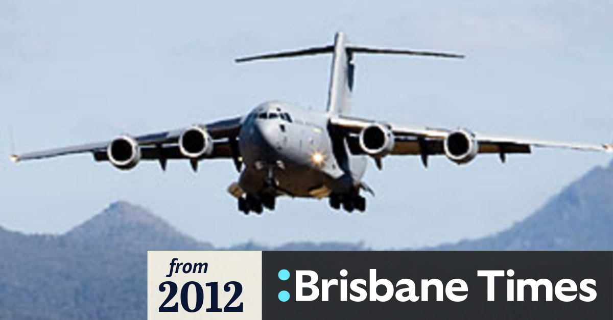 Globemasters to fly low over Brisbane