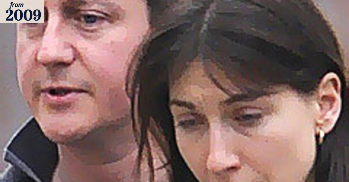 david cameron son condition