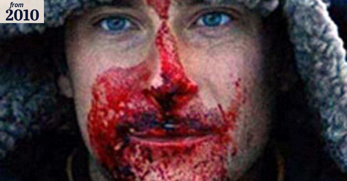 bear grylls eats spider