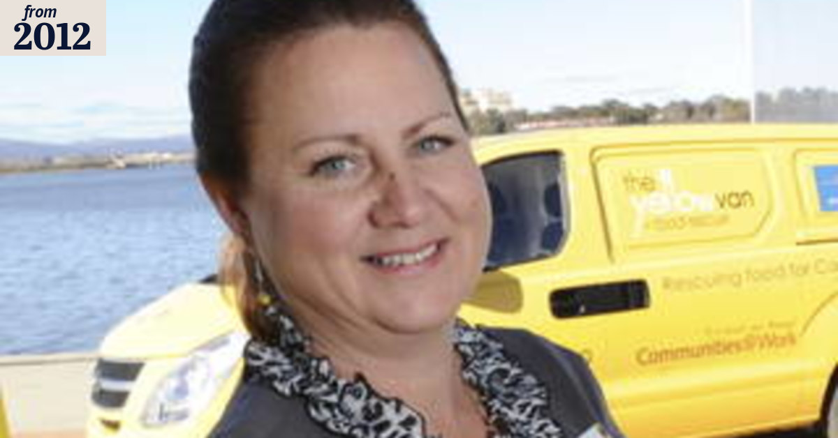 Look out for the big yellow van