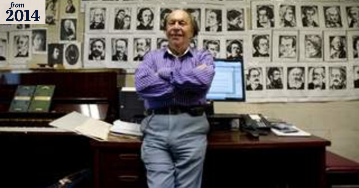 Larry Sitsky marks start of 80th birthday year