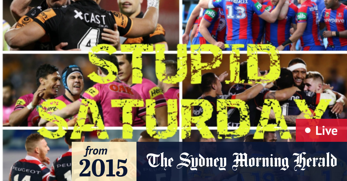 Live NRL: Steve Mascord's Stupid Saturday