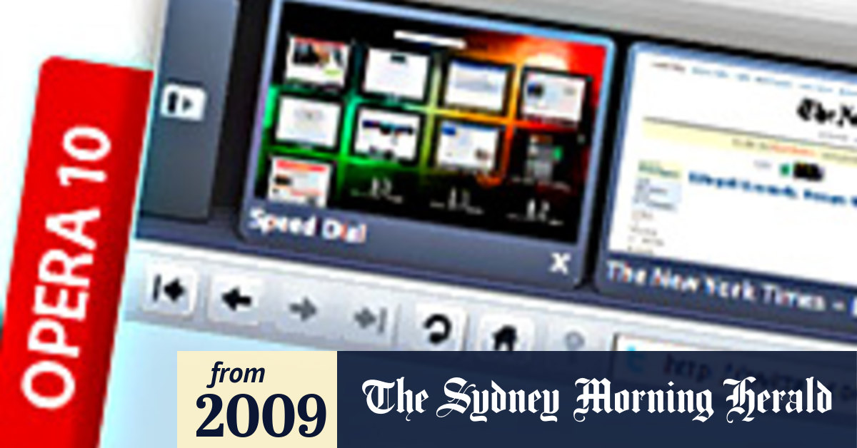 Opera launches new Internet browser, Opera 10