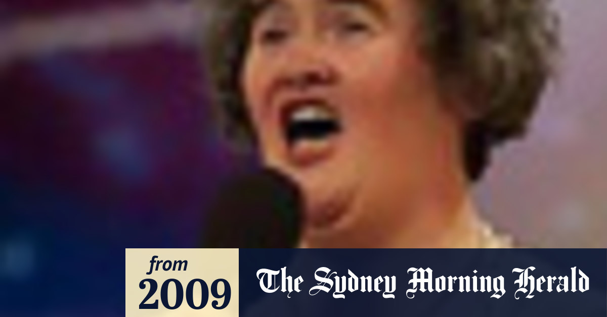 Middle-aged Scottish woman is unlikely song star