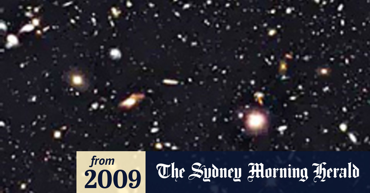 Hubble 'Time Machine' sees universe's oldest galaxies