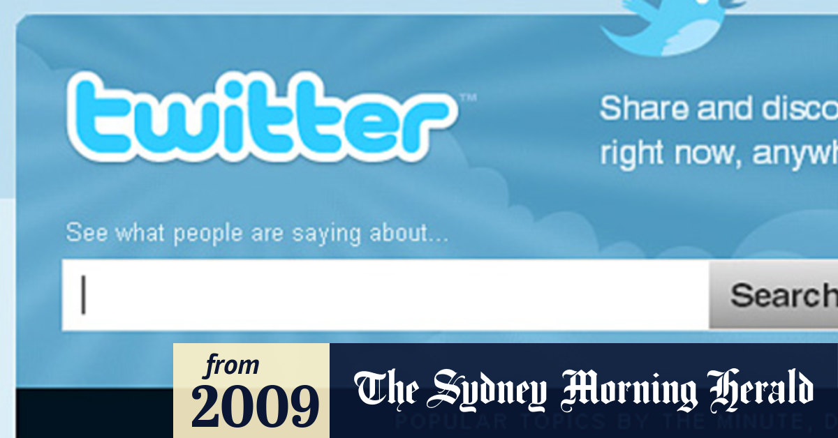 Facelift for Twitter homepage