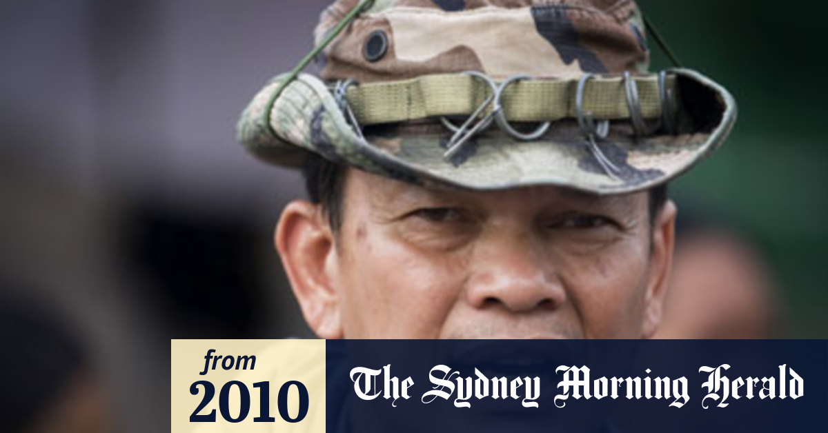 Renegade army general became Red Shirts' security chief