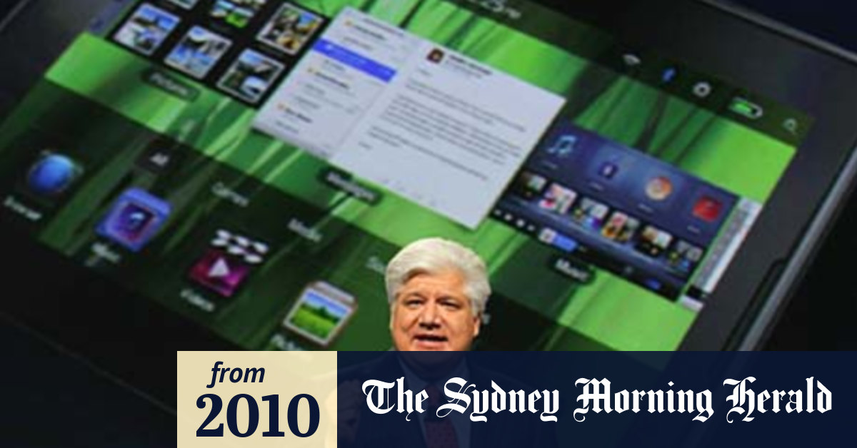 RIM unveils PlayBook tablet to compete with iPad