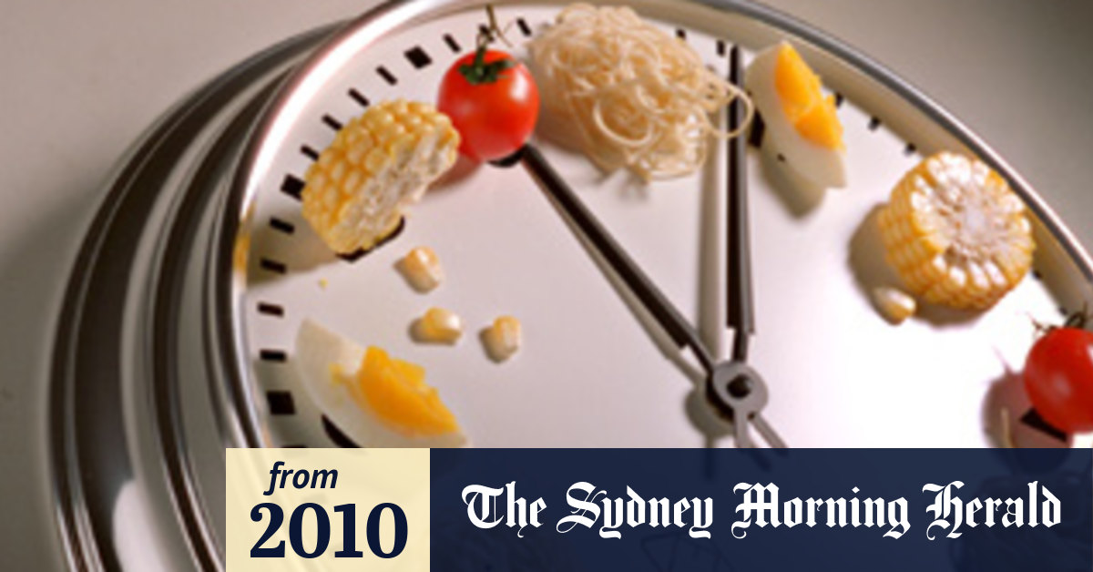 Why eating times matter