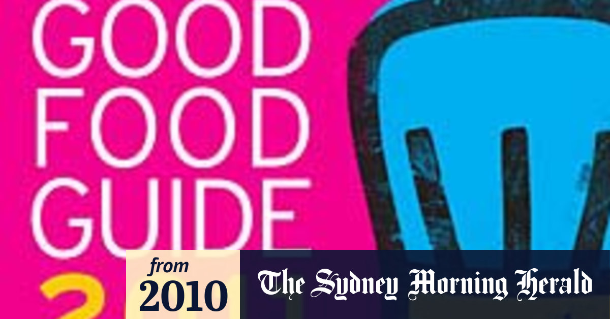 2011 Good Food Guide Awards