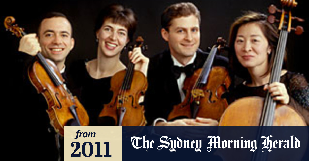 Quartet plays the line in concert of simple beauty and musical clarity