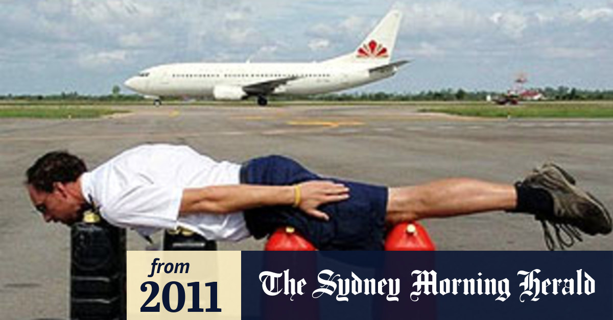 Layabouts plank their way across town in latest net craze