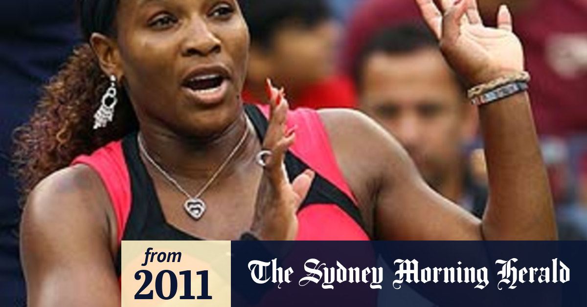 'We're in America!': Williams loses her cool - and the US Open