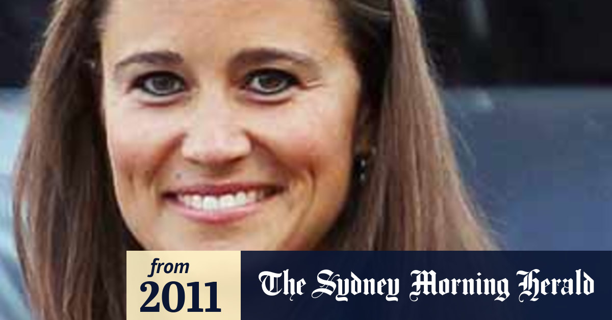 Pippa turns 28 and her rear has a party