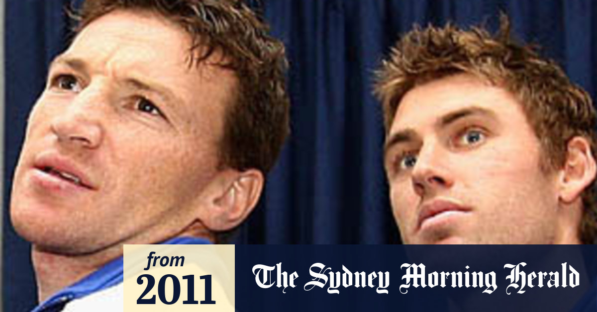 North Melbourne players bring back the biff, early