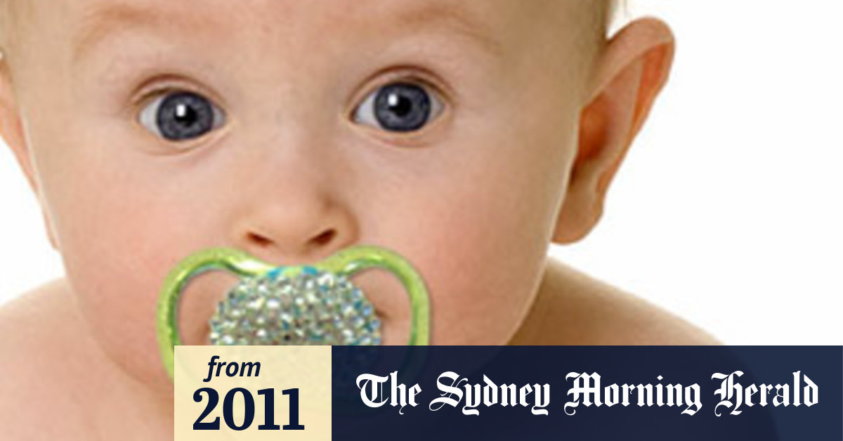 Bin the 'bling' baby dummies: authorities