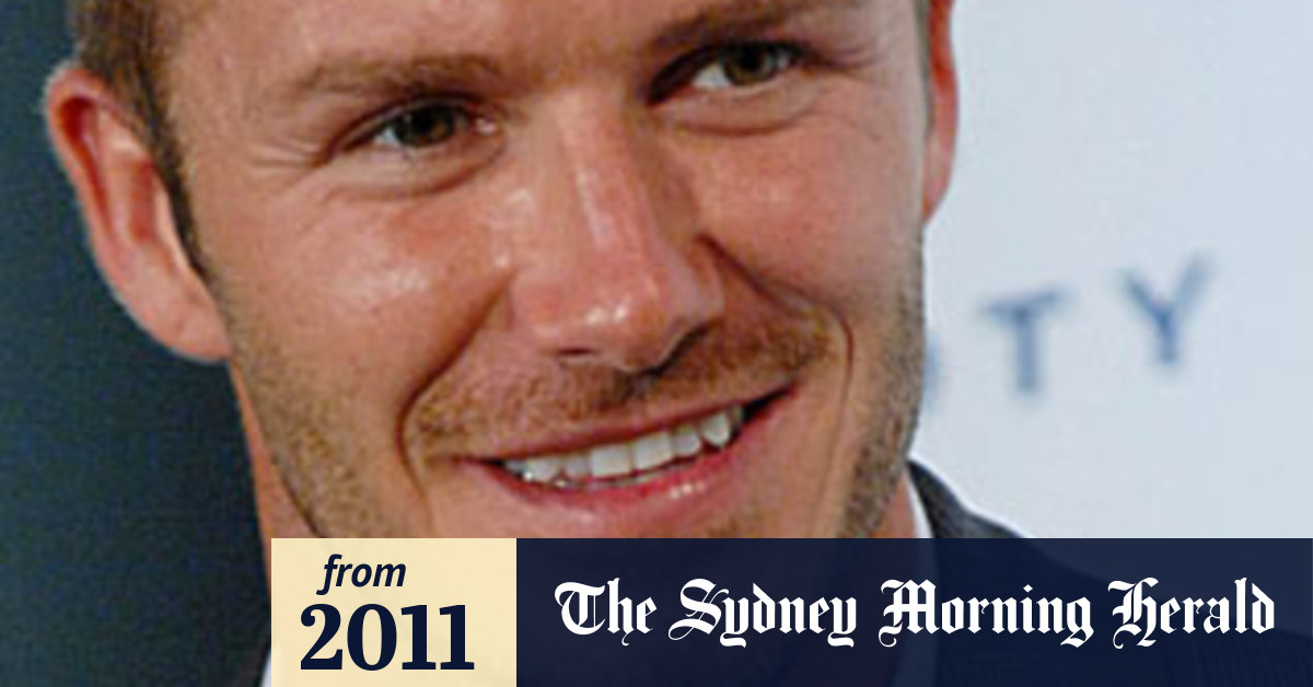 A "good chance" Beckham will join - Redknapp