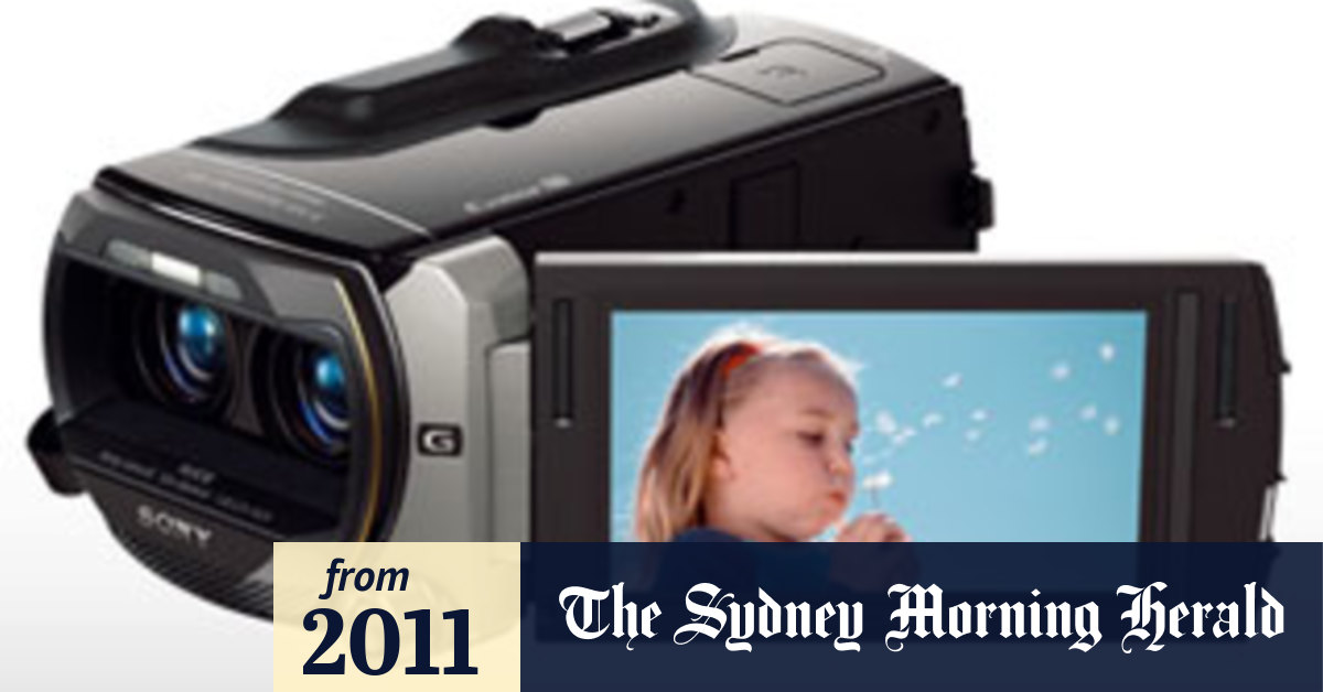 Sony launches 3D camcorders to target the lounge room