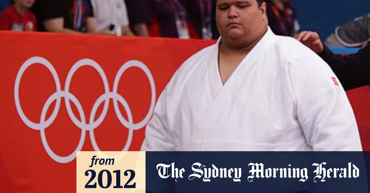 You must be judoking: at 218kg, he's the biggest man at the Olympics