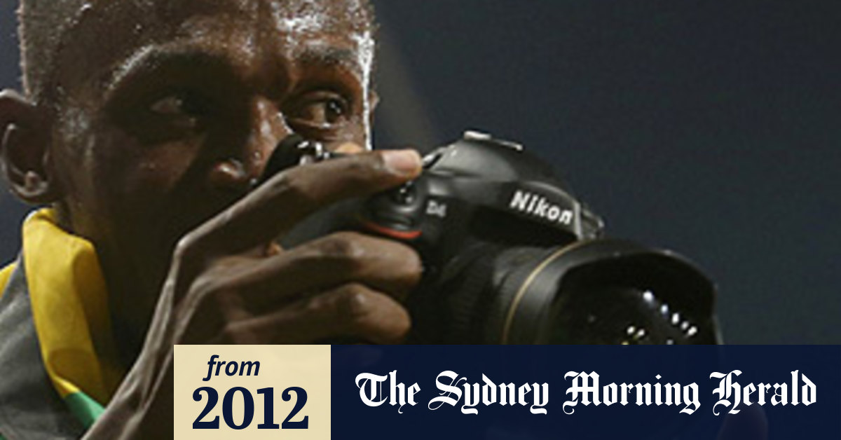 Usain Bolt: runner .... and photographer
