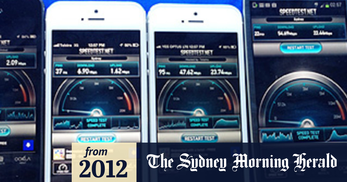 Optus shows fastest speeds in Sydney 4G test