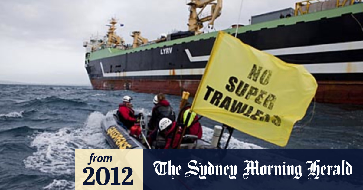 Super trawler banned from fishing in Australian waters