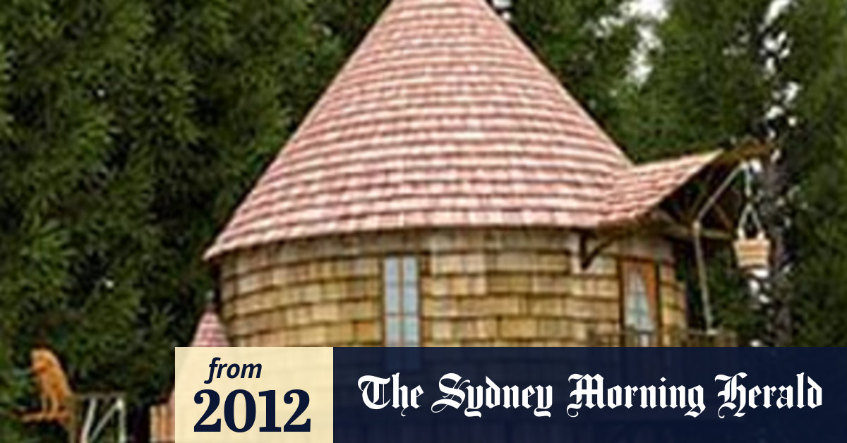 Hogwarts tree houses for author's children