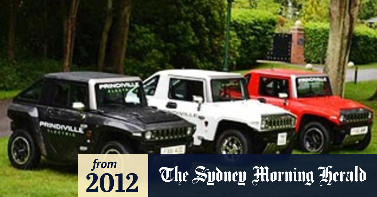 The electric mini-Hummer