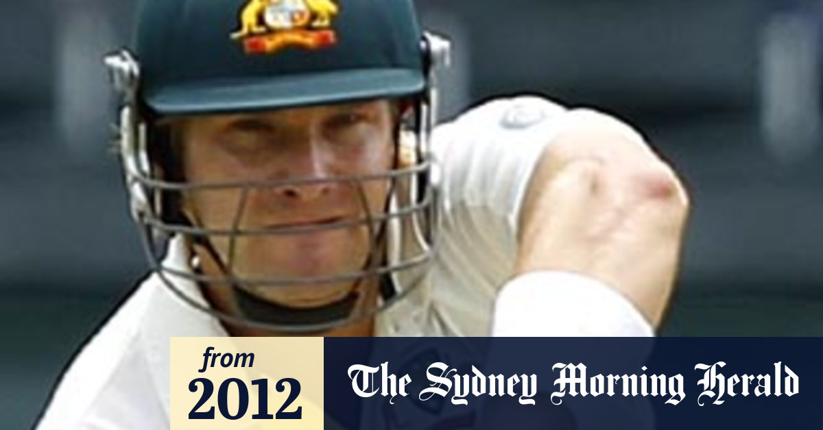 Opener's shut case: Arthur sees Watson in middle order